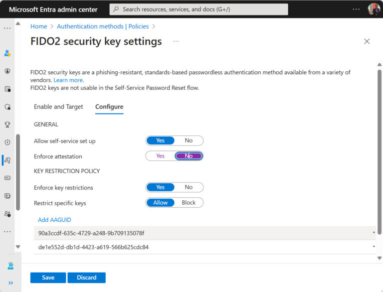 Using Entra ID Support for Passkey Authentication with Microsoft 365 ...