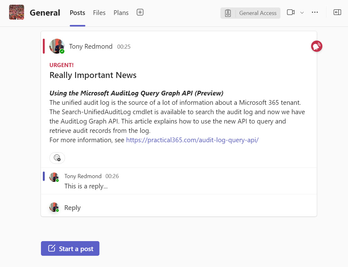 Practical Graph: Working with Teams Messaging | Practical365
