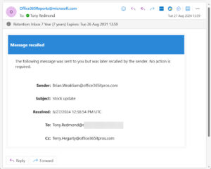 Microsoft Enhances Message Recall for Exchange Online | Practical365