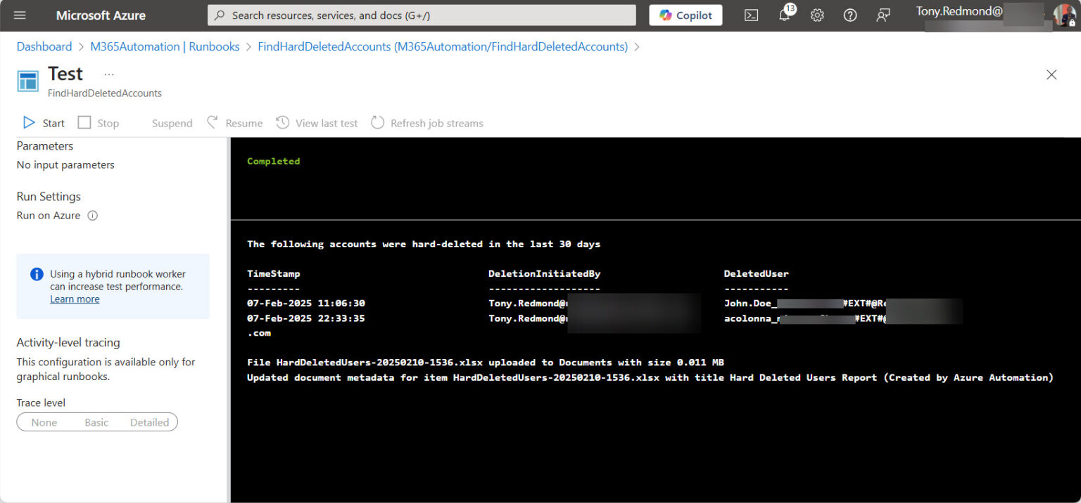 How To Create Sharepoint Files Using A Azure Automation Runbook 