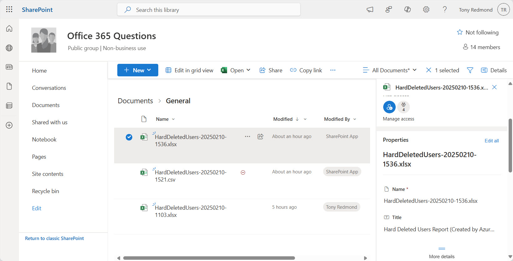 How to Create SharePoint Files using a Azure Automation Runbook