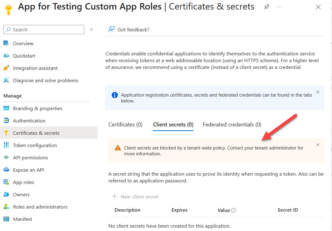 Practical Graph: Use App Management Policies to Control App Secrets
