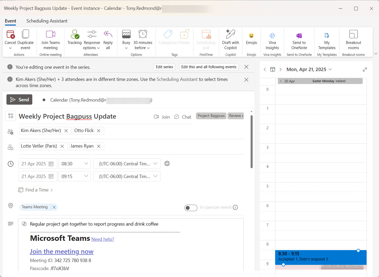 Working with Calendar Events using the Graph API | Practical365