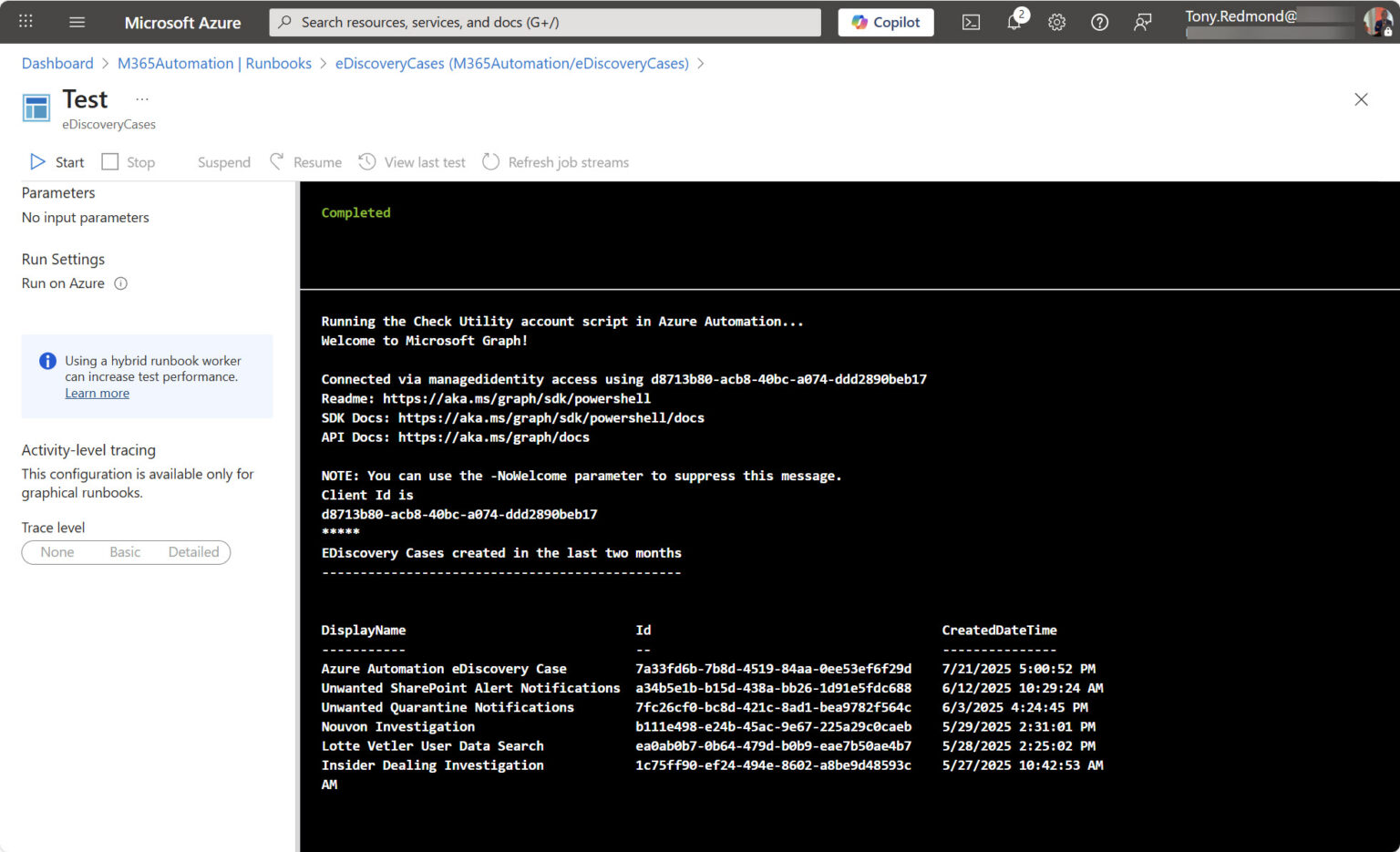 Practical Graph: Using Purview eDiscovery APIs in App-Only Mode ...