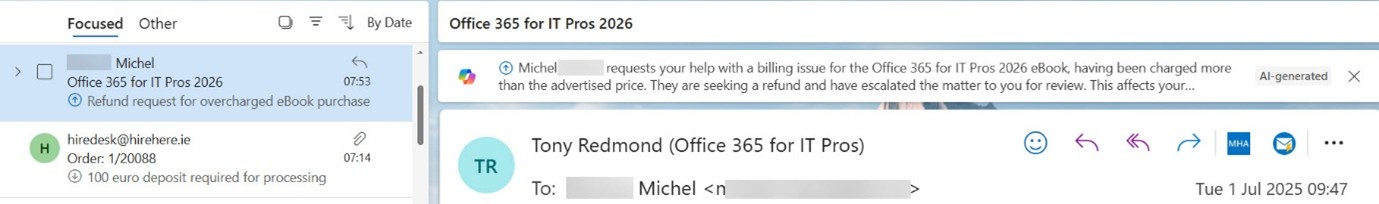 Prioritize My Inbox Brings AI to Mail Filtering | Practical365